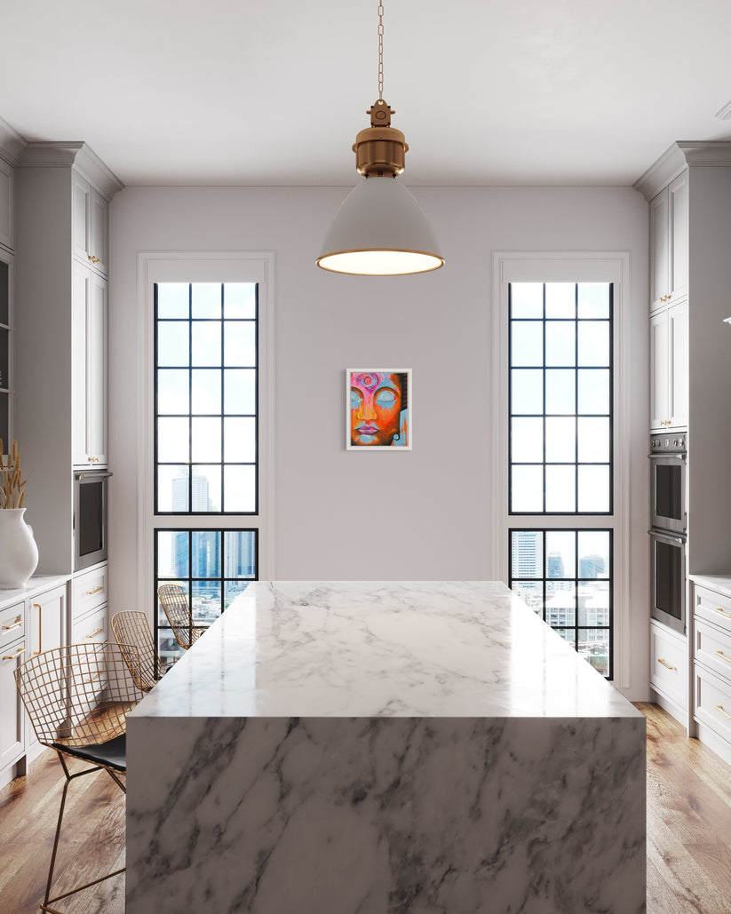 Transcendence in Color: Buddha Painting – NavKalaGallery